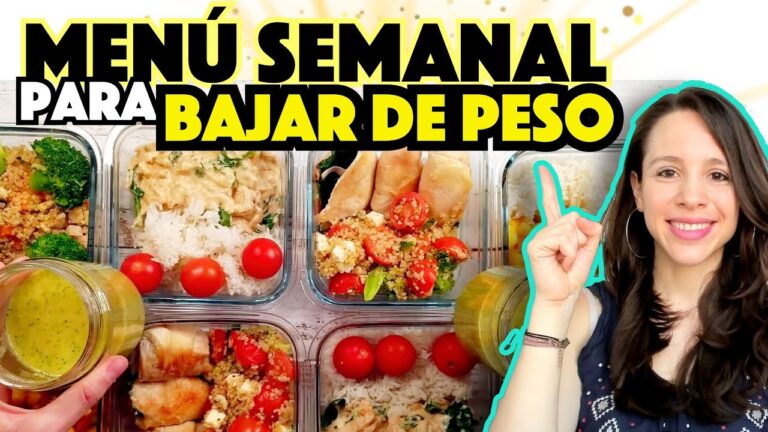 Dieta de 500 Calorías: Menú Semanal para Perder Peso de Forma Saludable - Taemi - Tu Escuela de ...